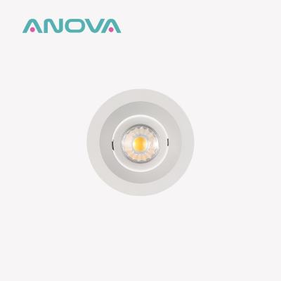 Quality GU10 Recessed Spotlight And Downlight Adjustable Anti-Glare Housing For for sale