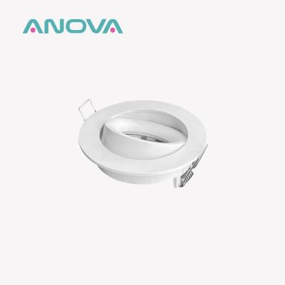 Cina Commercial Lighting Recessed Spotlight Frame With 20° Tilt And Rotating Housing in vendita