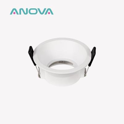 Quality IP44 GU10 Recessed Spotlight Anti-Glare Aluminum Frame For Commercial for sale