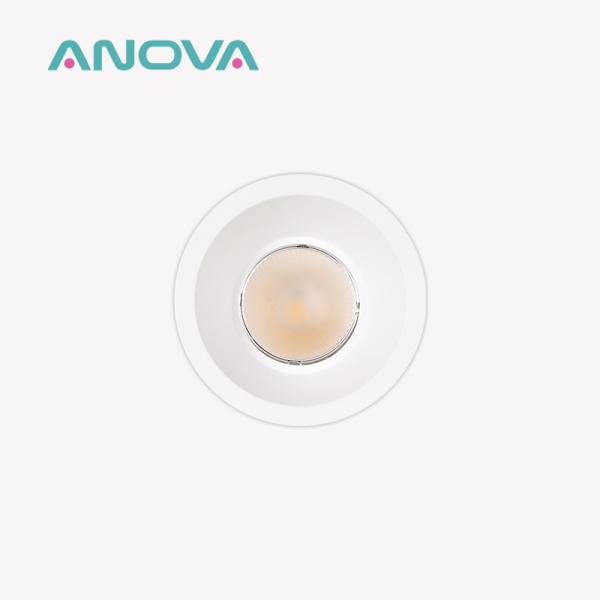 Quality IP44 GU10 Recessed Spotlight Anti-Glare Aluminum Frame For Commercial for sale