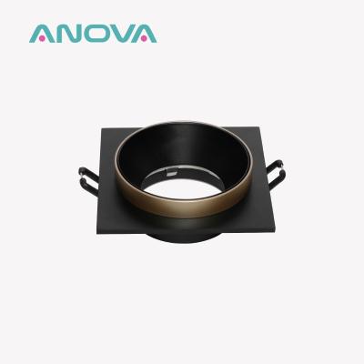 Cina Fai da te Spotlight in oro nero per illuminazione commerciale Concepimento antiabbagliamento in vendita