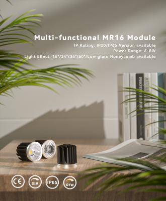 China 50 mm MR16 Modul 3000K LED IP65 / IP20 für die kommerzielle Beleuchtung zu verkaufen