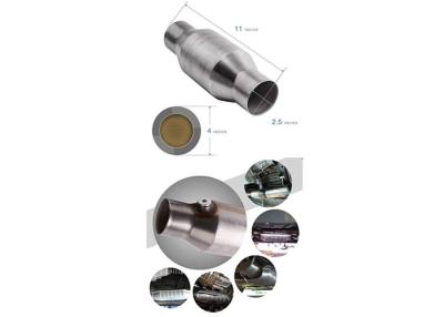 China 01801 High Flow Catalytic Converter 2.5 Mesh 400 High Flow Cat 2.5 Inch for sale