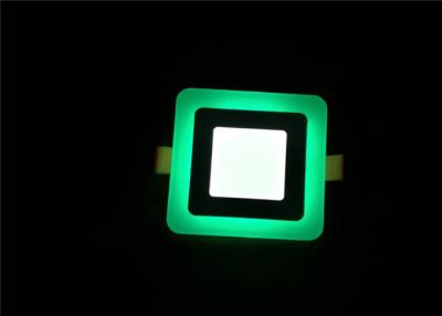 Cina Il piano ha colorato il LED Downlights 3W + 3W soffitto SMD messo verde bianco 2835 in vendita
