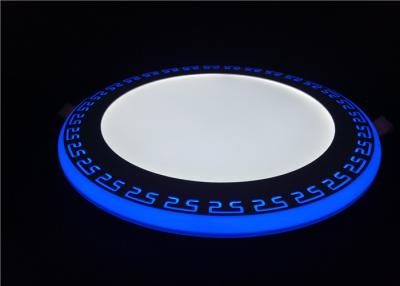 China het Comité van 24W IP40 Dubbele Kleur Geleide Witte Blauwe AC 85-265V Woonkamerrestaurants Te koop