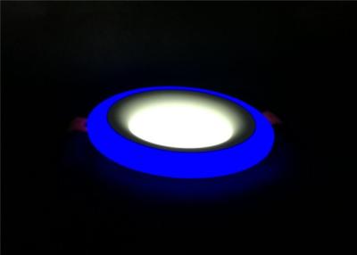 Cina LED colorato rotondo 10W+4W incastonato Downlights con il bordo blu Commerical in vendita