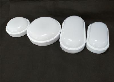 China LED Round Oval Bulkhead Light With Built In Microwave Sensor 12W 18W IP65 for sale
