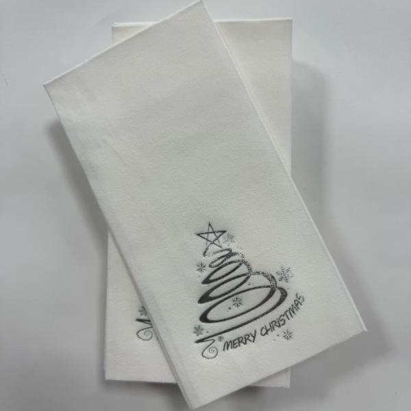 Quality 33*40cm Airlaid Paper Napkin Super Absorbent Hand Towel Printed Fold Bag Style for sale