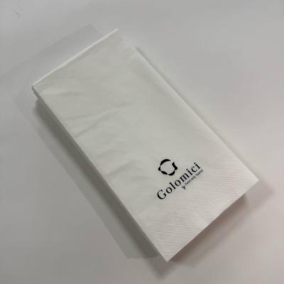China 42×42cm Tissue Paper Napkins 18g 1/8 Fold Simple & Clean For Catering Use for sale