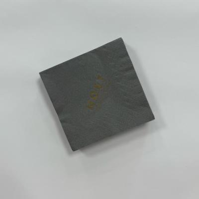 China 21×21cm 2 Ply Cocktail Napkins Beverage & Decoupage Personalised Paper Serviettes for sale