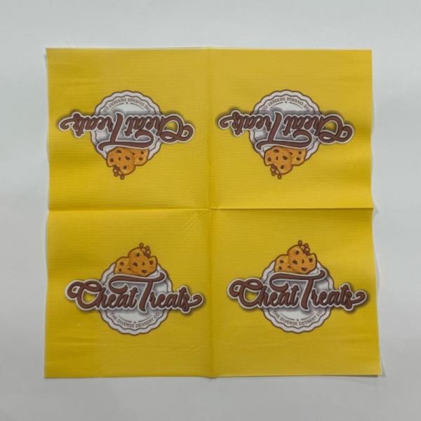 Quality Virgin Wood Pulp Dinner Paper Napkins 33x33cm 2Ply 100pcs/Pack for sale