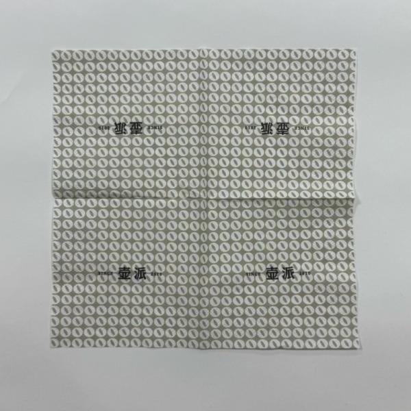 Quality Embossed 3 Ply Paper Cocktail Napkins Gold Edged 40x40cm Decorative Paper for sale