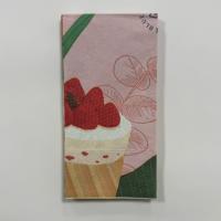 Quality Food Grade Full Color Napkins 20pcs/Bag 1/8 Fold Disposable Restaurant Napkins for sale