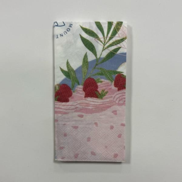 Quality Silk Screen CMYK Printed Paper Napkins 30*30cm Restaurant Disposable Napkins for sale