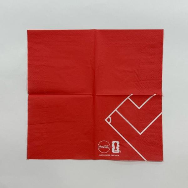 Quality 1/4 Fold Decorative Paper Napkins 25*25cm Decorative Cocktail Napkins for sale