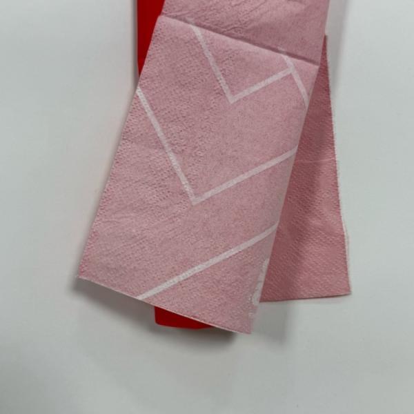 Quality 1/4 Fold Decorative Paper Napkins 25*25cm Decorative Cocktail Napkins for sale
