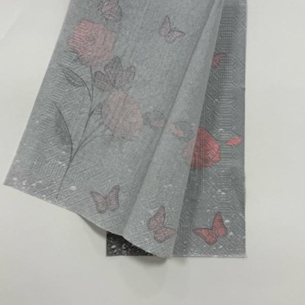 Quality Virgin Pulp Printed Paper Napkins 33*40cm 2Ply Personalised Paper Napkins for sale