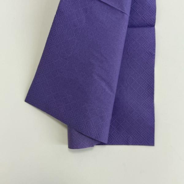 Quality 18gsm 3 Ply Folded Dinner Napkins 27*27cm Cloth Like Paper Napkins for sale