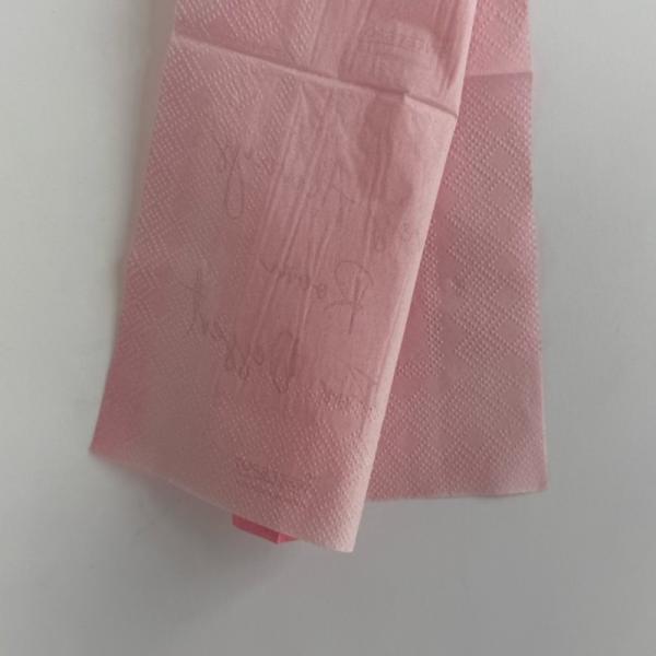 Quality Restaurant Colored Lunch Serviettes 25*25cm 2Ply Tissue Dinner Napkin for sale