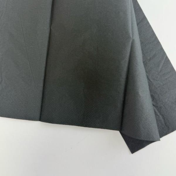 Quality Black Paper Napkins 42*42 2py Luxury Wedding Bar Printed Disposable Napkins for sale