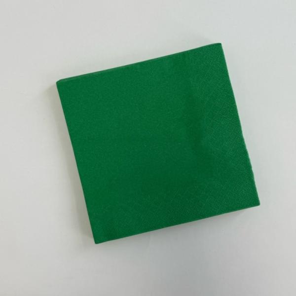 Quality Beverage Dark Green Paper Napkins 2Ply Premium Paper Dinner Napkins for sale