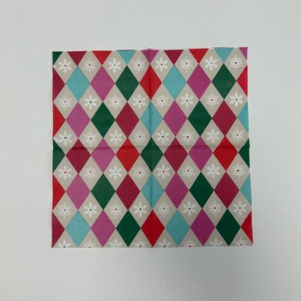 Quality Printed Party Napkins 30*30cm 2Ply Custom Paper Cocktail Napkins for sale