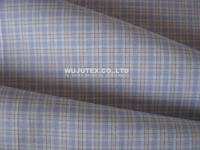 China Ladies Fashion High Count Twill Weave Check Good Quality Cotton Yarn Dyed Fabric for sale