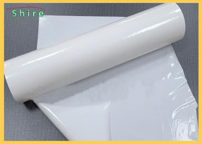 China Milk White  Reusable Sticky Roller , Pe Stretch Film Blow Molding 130 Microns for sale