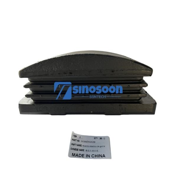 Quality AZ9925525286 Rubber Holder Assembly for Howo Sinotruk 371 Shacman Truck for sale