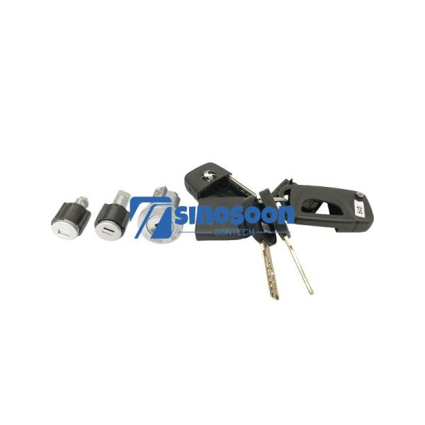 Quality Truck Model Shacman X3000 Left Door Handle Lock Cylinder DZ14251340052 for Body for sale