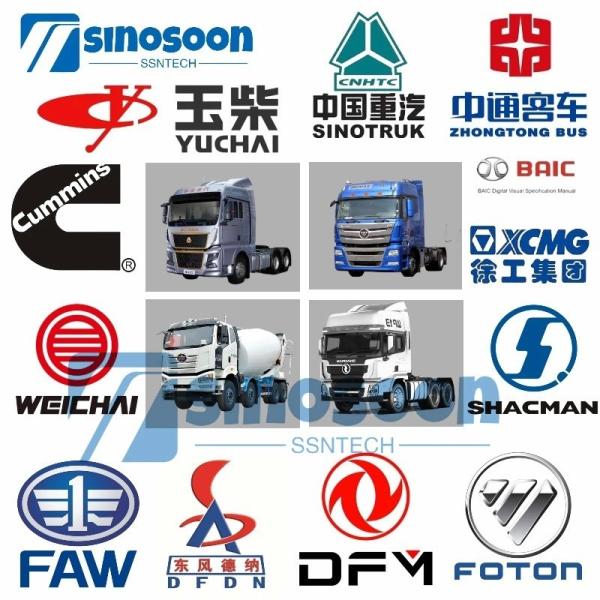 Quality Weichai Engine Sinotruk HOWO A7 Shacman Foton FAW Dongfeng Bus Trailer Tractor for sale