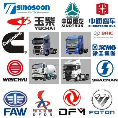 Cina Accessori per camion per autobus SINOTRUK HOWO Sitrak Shacman FAW Jh6 Foton Auman Aumark Zhongtong in vendita