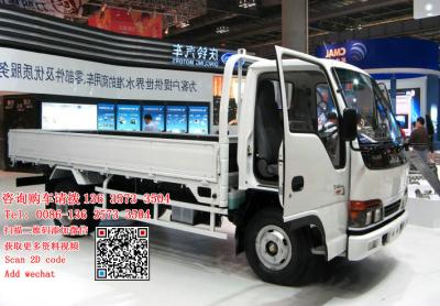 China Isuzu 600P white color lorry truck for sale