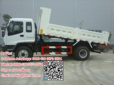 China Isuzu japan tipper truck capacity 240hp dump truck for sale