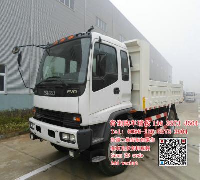 China Isuzu brand new 240hp tipper trucks for sale for sale