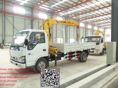China Isuzu 600P elf New Truck Mounted Crane Outriggers Manufacturer for sale