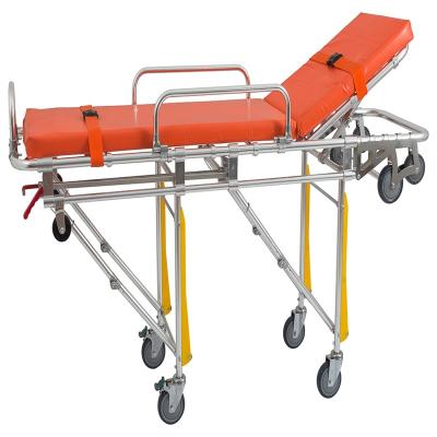 China MN-AS001 Factory Sale Folding Ambulance Stretcher New Design Ambulance Stretcher for Hospital for sale