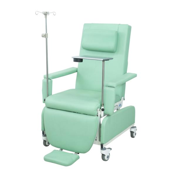 Quality MN-BDC003 Mechanical Dialysis Hemodialysis Chair Blood Donation Donor Taking Beds Hospital Beds for sale