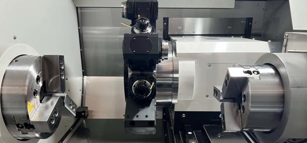 Quality Double Spindle Synchronous Cnc Lathe LKM-200MSY for sale