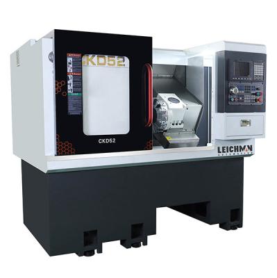 China Tool turret cnc turning center Small Shaft Cnc Lathe Turning Machine CKD52 for sale