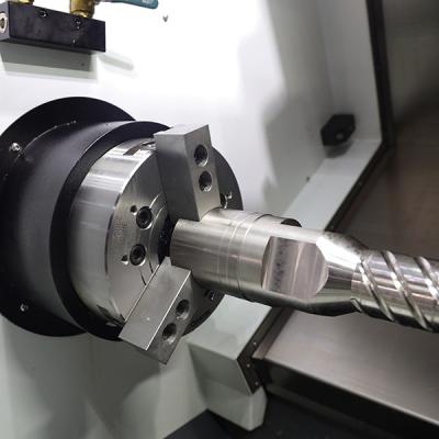 China Slant Bed Cnc Lathe Machine With Power Turret CK108MY/CK106MY for sale