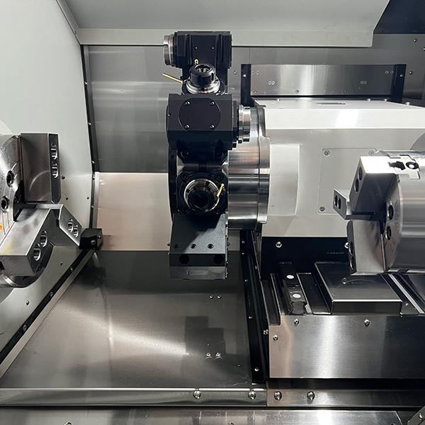Quality Double Spindle Synchronous Cnc Lathe LKM-200MSY for sale