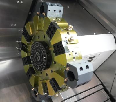 China LK-200L Turret CNC Lathe High Precision Machining with Heavy Duty Sleeve Spindle and Japanese Roller Guid for sale