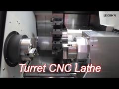 LK-200MY double fuseau CNC tour et fraisage machine composée type fuseau arrière