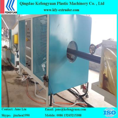 China 63-110mm PN1.6 Welded HDPE water supply and drainge pipe production line making machine manufacture for sale