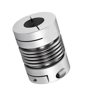 Κίνα Aluminium Steel Bellows Shaft Coupling Clamping Motor For Indexing Step Motor προς πώληση