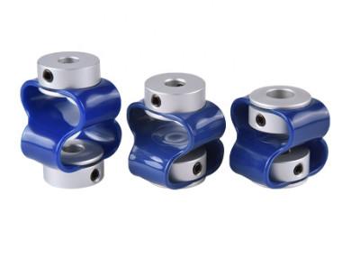 China GB-18*28/ GB-18*38 GB Series Blue Color Metal Shaft Coupling For Encoder for sale