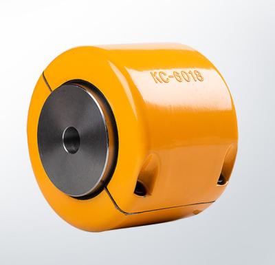 China Internal Gear Roller Chain Type Keyless Locking Shaft Coupling Motor Cast Iron for sale