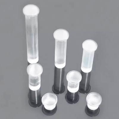 China Protótipos personalizados da tubulação de luz do guia claro dos comprimentos do diâmetro transparente de 3mm 4mm vários à venda