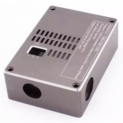 Cina Fabbricazione di tornio CNC su misura OEM Lavorazione dell'alloggiamento della fotocamera in alluminio anodizzato in vendita